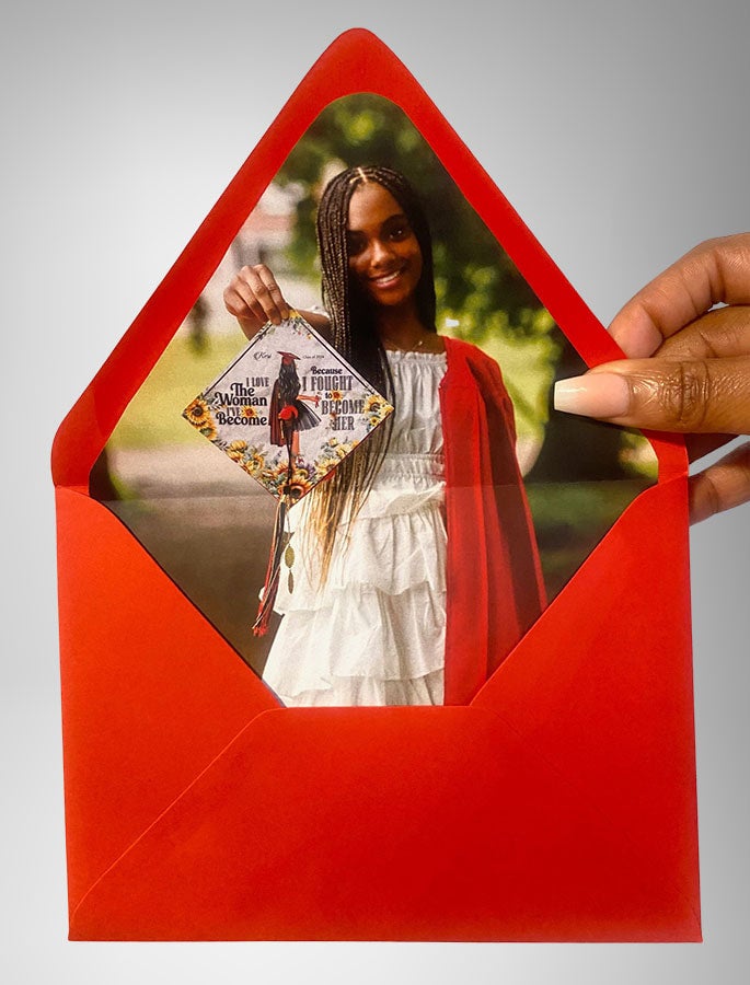 GRADUATION ENVELOPE LINERS w/ENVELOPES | Inkk Stationery